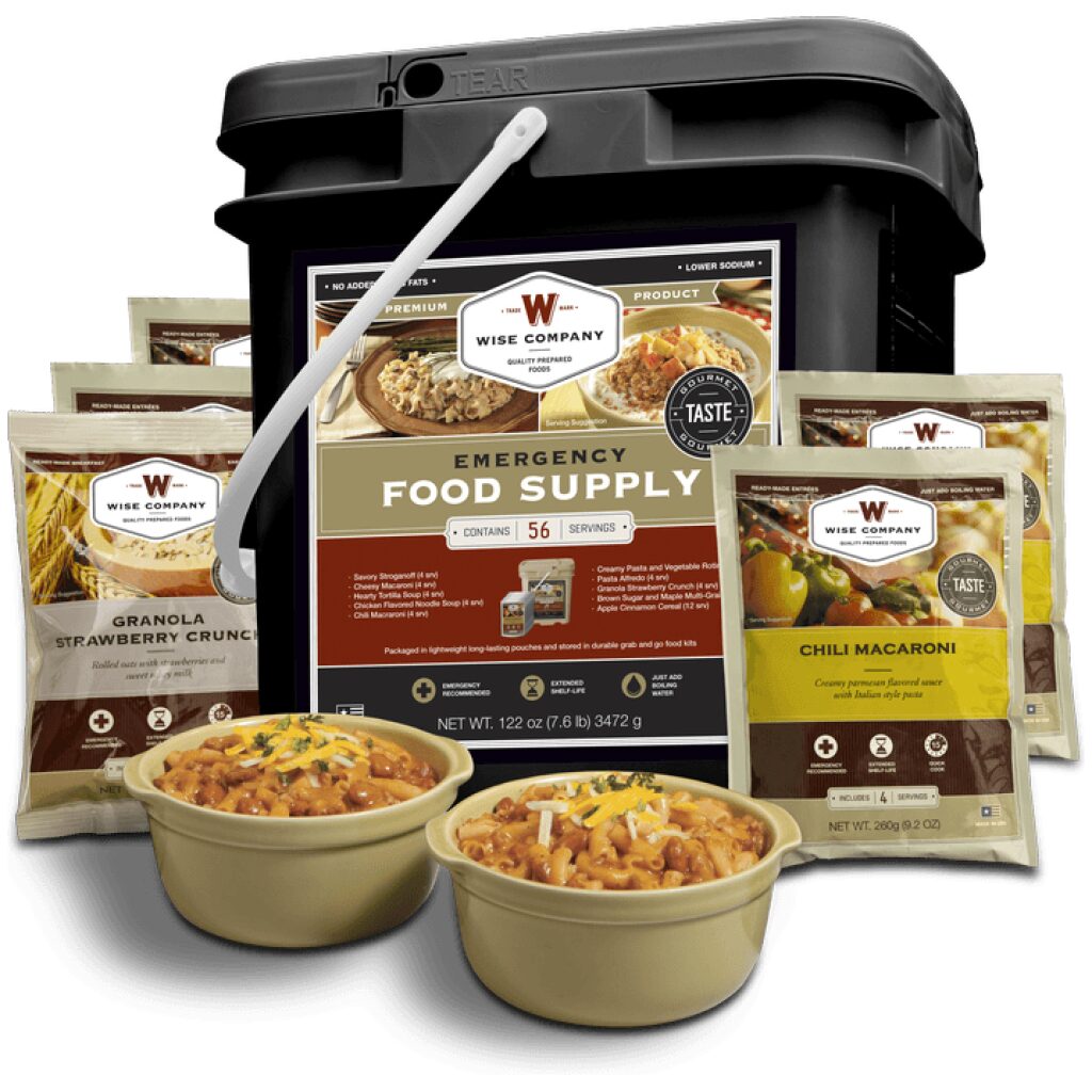 Best Survival Foods - 56 Serving Breakfast and Dinner Entrée